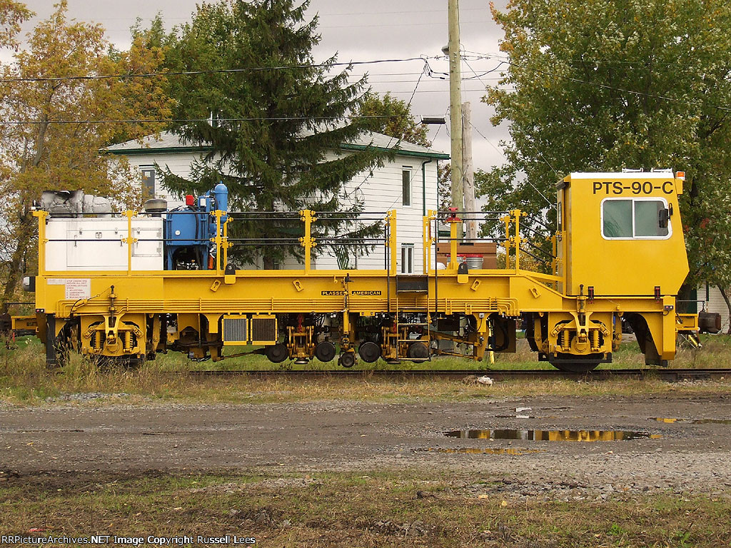 Plasser Track Stabilizer
